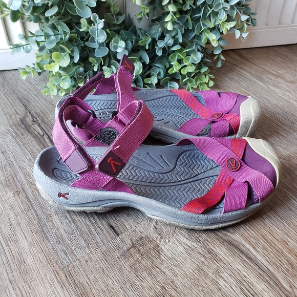 Keen | Shoes | Keen Bali Strap Pink Purple Sandals Womens Size 6 | Poshmark